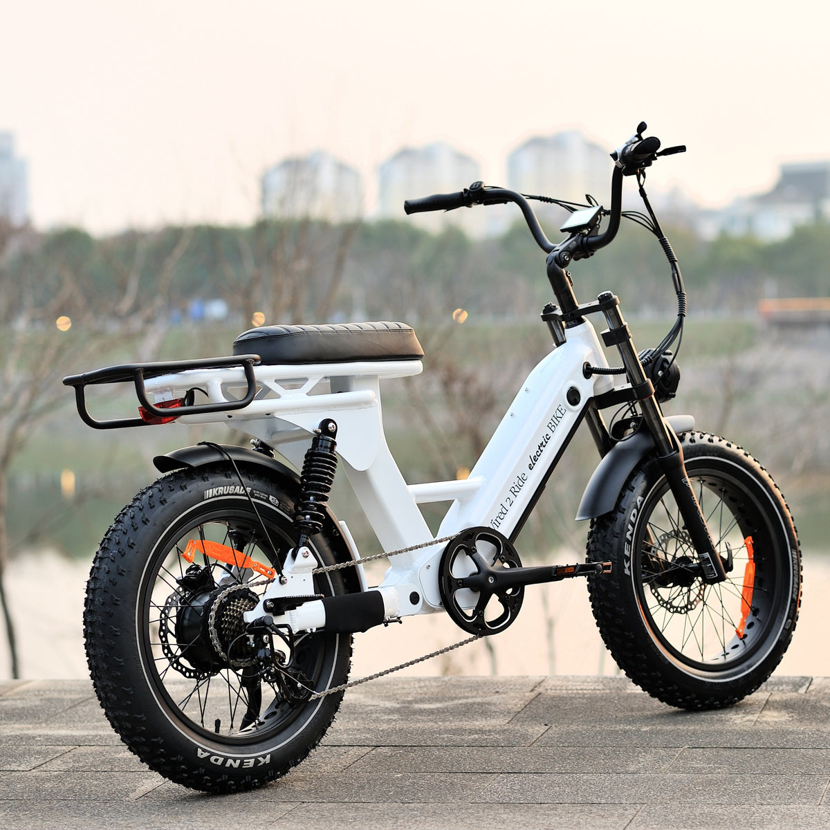 Jewel dual suspension Step thru e bike 20aH Samsung [960Wh] – Wired 2 Ride
