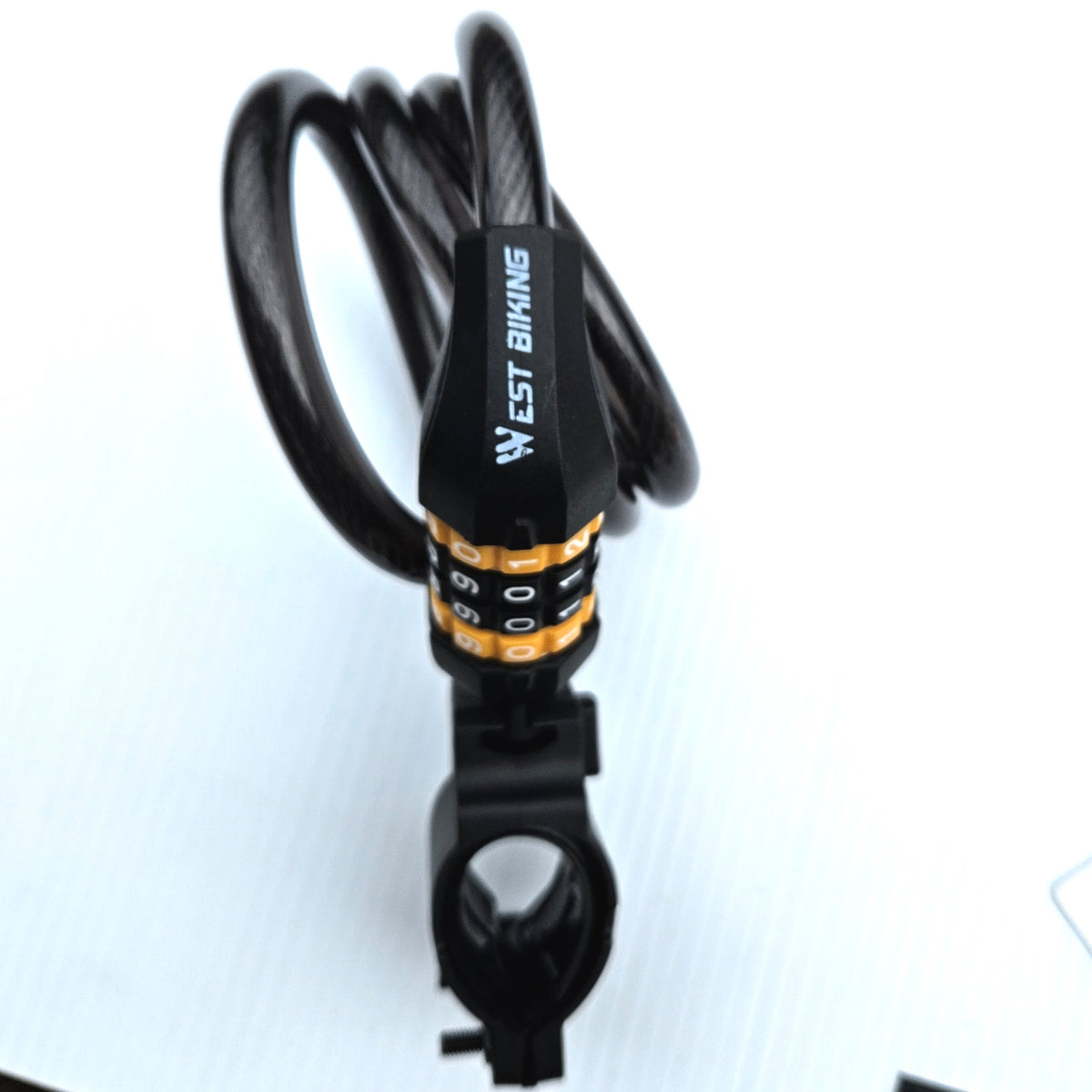 Lock cycle 4 combination with frame clip – Wired 2 Ride