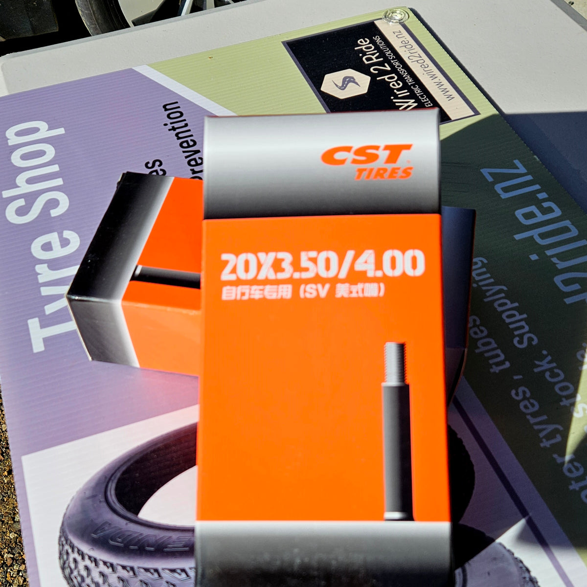 Tube 20x3.5-4.0 Fat Tube CST Brand – Wired 2 Ride